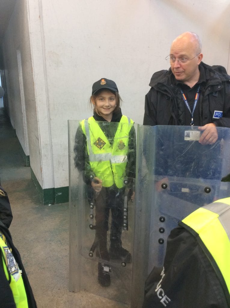 Mini Police get an insight into police training - Leadgate Primary School