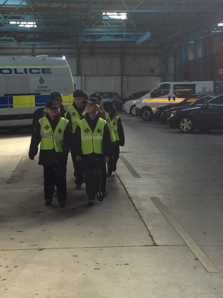 Mini Police get an insight into police training - Leadgate Primary School