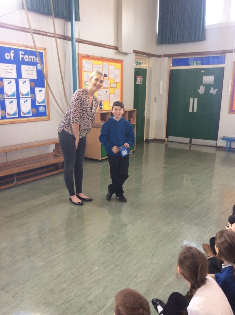 100% Attendance Award - Leadgate Primary School